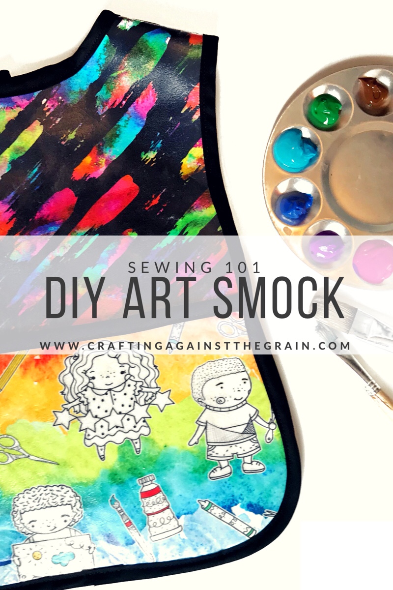 Sewing 101- DIY Toddler Art Smock – Crafting Against the Grain